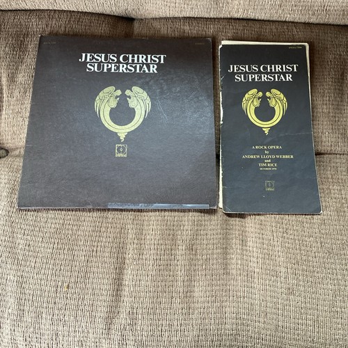 Jesus Christ Superstar Original Double Vinyl Record Album W/ Booklet ...
