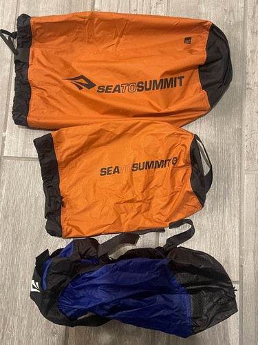 Lot Of 3 Sea To Summit Stuff Sacks And Compression Sack 4L 9L | eBay