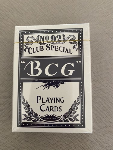 BCG Extra Selected Poker 92 Club Special Playing Cards No..92 Blue ...