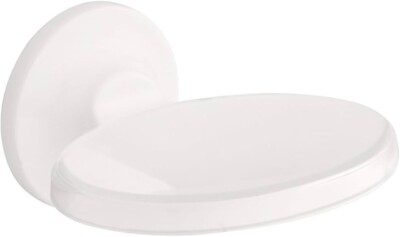 WHITE WALL MOUNT ASTRA *D1006W SOAP DISH PLASTIC DECOR BATHWARE | eBay