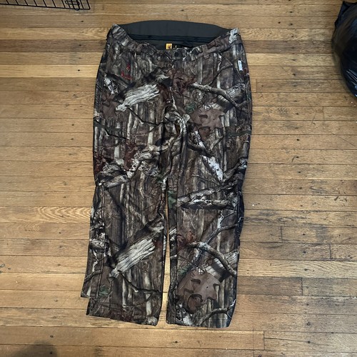 Browning Hells Canyon Men’s 2XL Fleece Camo Hunting Pants Mossy Oak ...
