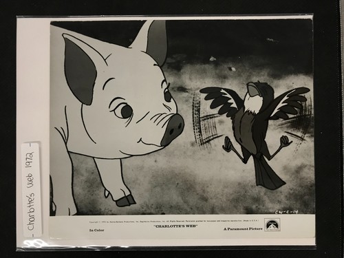 VTG 1973 "Charlotte's Web" Paramount Pictures B&W 8x10 Type 1 Photo | eBay
