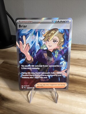Pokemon TCG - Briar 163/142 Stellar Crown Full Art Trainer, Ultra Rare ...