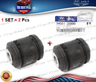⭐GENUINE⭐ 2PCS CONTROL ARM BUSHING FITS ELANTRA VELOSTER 12-17 ...