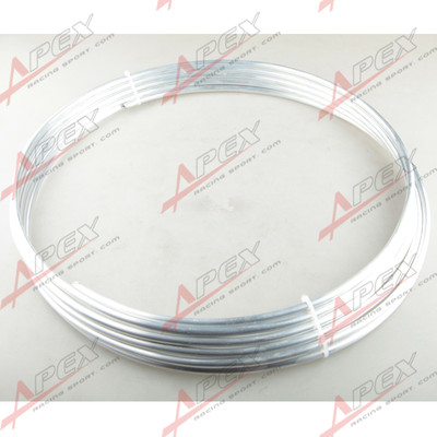ALUMINIUM FUEL LINE 3/8" 9.5MM X 25 FT (7.6m) ROLL FUEL /OIL /WATER ...