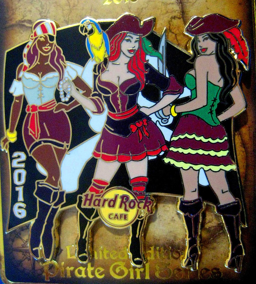 ONLINE SEXY SWASHBUCKLING PIRATE GIRLS MACAW PIRATE BIRD 2016 Hard Rock ...