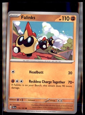 Pokemon Falinks 119/193 Paldea Evolved Non Holo Common 4 Card Lot LP | eBay