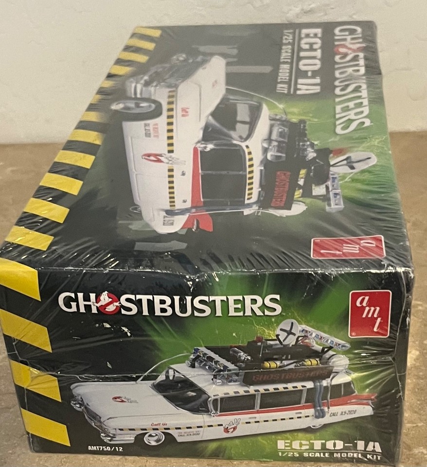 AMT Ghostbusters ECTO-1A 1/25 Scale Ectomobile Model Kit Sealed ...