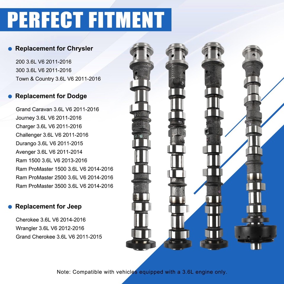 Engine Camshaft Rockers Arm Lifters Kit for Jeep Grand Cherokee Dodge ...