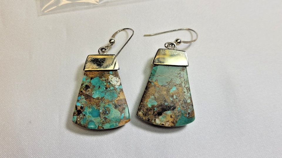 Jay King Mine Finds .925 Sterling Silver & Turquoise Earrings | eBay
