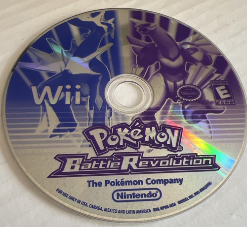 Pre Owned Pokemon Battle Revolution (Nintendo Wii, 2007) Disc Only ...