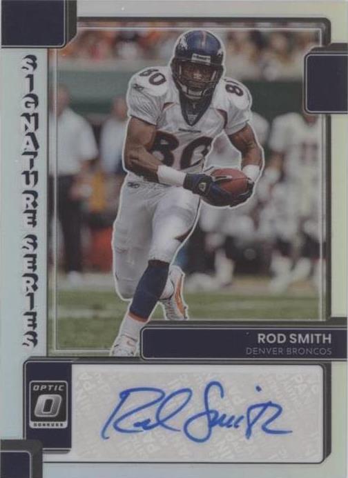 2022 Panini Donruss Optic - Signature Series Holo Rod Smith #SS-RS (AU ...