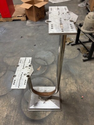 Chrome Beaver Stand J Style with Brackets Northwestern Oak Etc Gumball ...