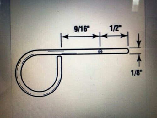 Prime-Line PL 5537 Window Screen Lock Pins for 3/4" & 3/8" Frame, Lot ...