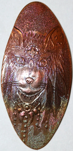 WESA Native(Cherokee) Love token, Good Luck, Elongated penny Crafted by ...