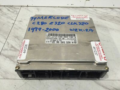 1999 99 MERCEDES Benz E320 Clk320 C280 Engine Computer Ecm Ecu PCM ...