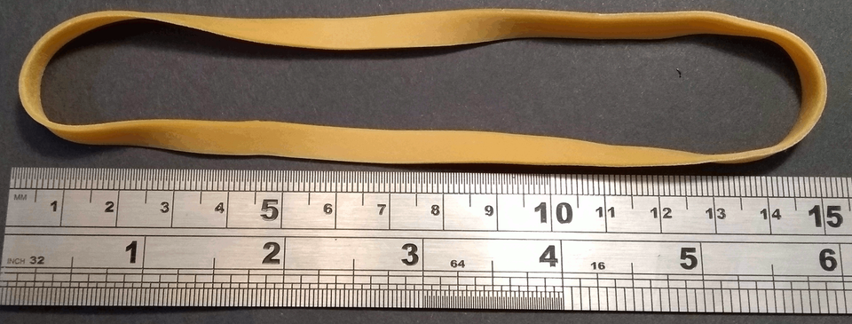 SIZE 69 ELASTIC RUBBER BANDS EXTRA LARGE 150mm x 6mm STRONG THICK ...