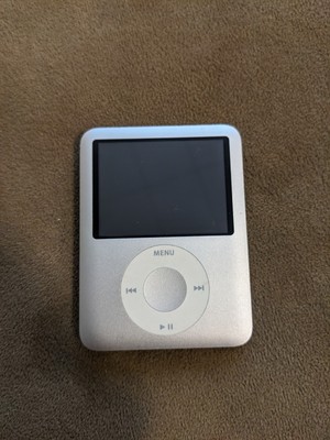 Apple iPod Nano - 3rd Generation Model A1236 4GB, Silver - Untested | eBay