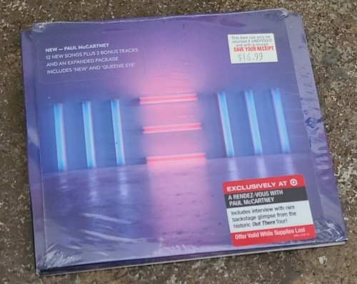 Sealed PAUL McCARTNEY New TARGET Exclusive EXPANDED Package CD w/ 2 ...
