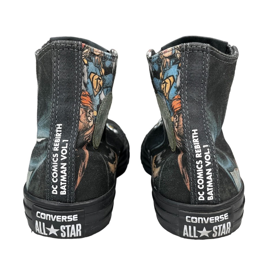 Converse All Star DC Comics Batman High Tops Unisex Size 5 Mens 7 ...