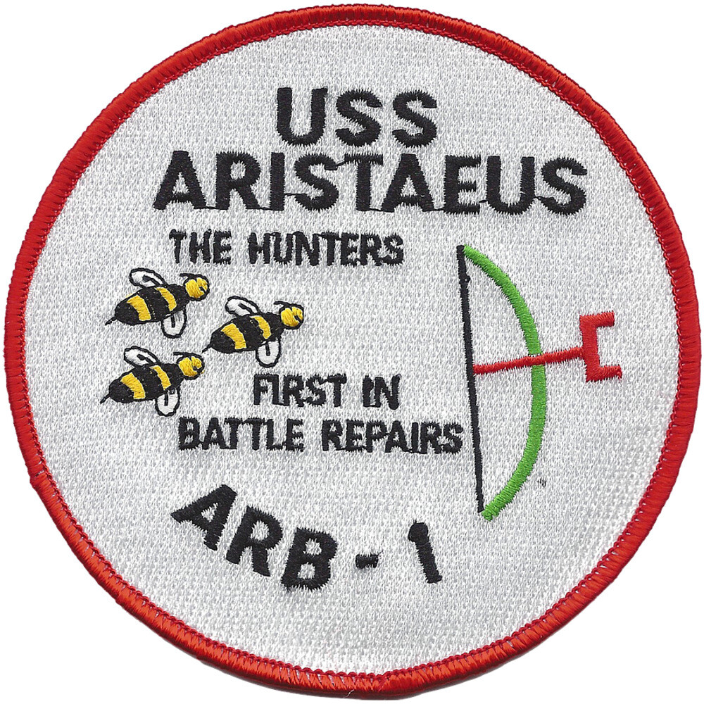USS Aristaeus ARB-1 Battle Damage Repair Ship Patch | eBay