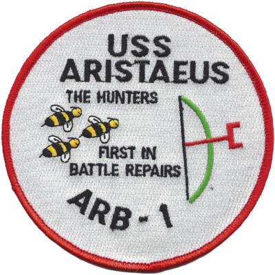 USS Aristaeus ARB-1 Battle Damage Repair Ship Patch | eBay