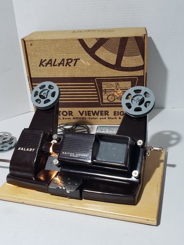 Kalart Editor Viewer Eight for all 8mm Movies, Custom Splicer + New ...