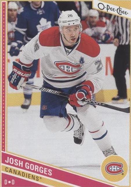 2013-14 O-Pee-Chee - Josh Gorges #241 for sale online | eBay