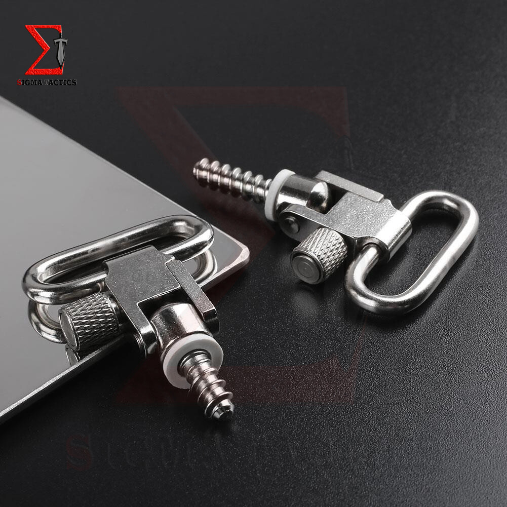 Stainless steel QD Rifle Sling Swivel Studs Bolt 1 " Detach Machine ...