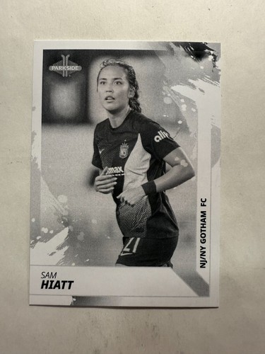 Sam Hiatt 2024 NJ/NY Gotham FC #201 Parkside Vol. 2 NWSL Card B&W | eBay