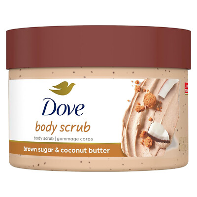 Dove Body Scrub Moisturizes for Instant Soft Smooth and dry skin 298gm ...