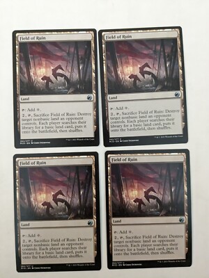 4x Field of Ruin Magic the Gathering collectible cards MTG | eBay