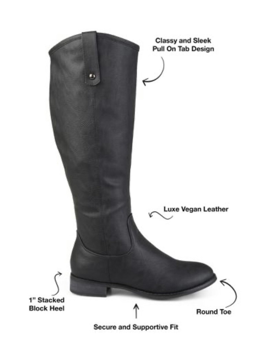 Journee Collection Taven Extra Wide Calf Riding Boot Outlet ...