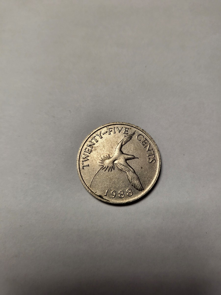 Bermuda 1988 Coin 25 Cents 25 Cents Elizabeth II (Silver Proof
