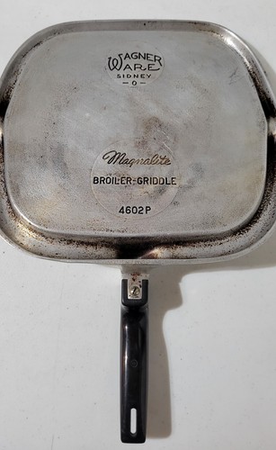 MAGNALITE WAGNER WARE SIDNEY O, ALUMINUM BROILER-GRIDDLE, 4602-P | eBay