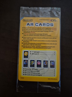 Nintendo 3DS AR Cards Brand New & Factory Plastic Sealed! | eBay