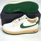 NWT Nike Air Force 1 LV8 Vintage 82 White Gorge Green Men 8.5 Women 10 ...