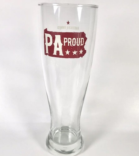 Yuengling Brewery American Owned PA Proud 16 oz Tall Pint Beer Glass ...