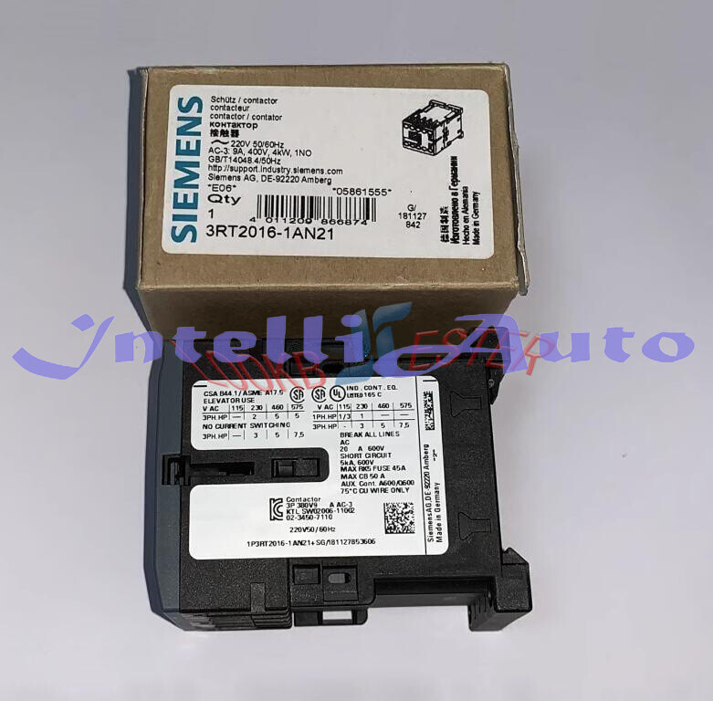1Pcs New IN Box Siemens 3RT2016-1AN21 Contactor - | eBay