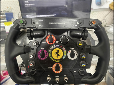 Thrustmaster F1 racing wheel with T3PA pedals + Ferrari Alacantara ...