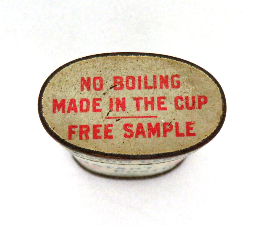 Miniature Antique Instant Postum Cereal Tin ~ Sample Size | eBay