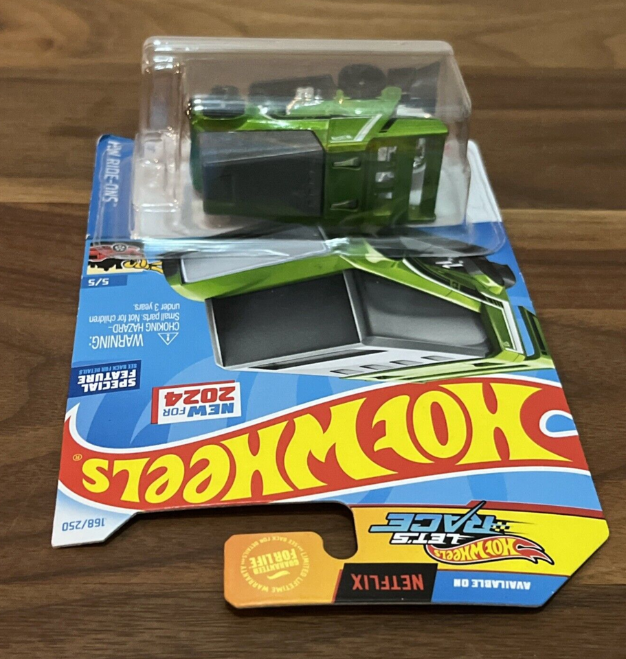 Brand New - 2024 Hot Wheels Rink Racer Green #168 /250, 5/5 | eBay