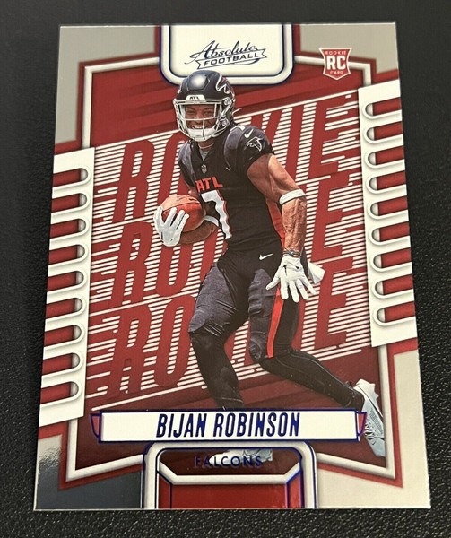 2023 Panini Absolute - Rookies Purple #106 Bijan Robinson (RC) for sale ...