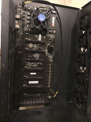 Mining Rig Case With 8 Gpu Motherboard (gpus Not Included) | eBay