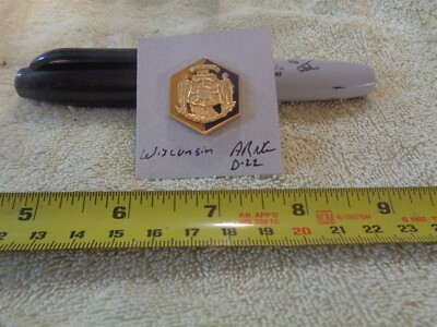 Wisconsin Army National Guard D22 Unit Crest, DI, DUI (DRAW#C3) | eBay