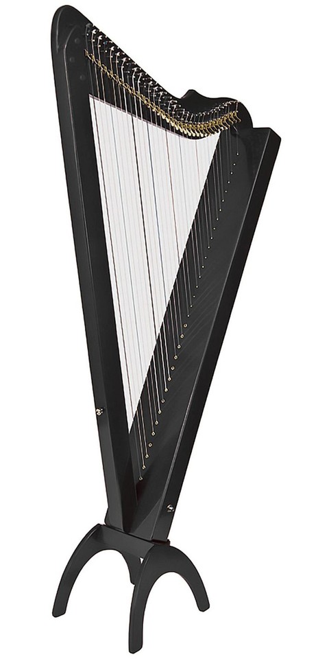 Rees Harps Grand Harpsicle Harp Black | eBay