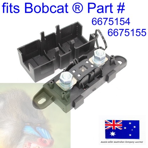 fits Bobcat 100 Amp Fuse & Box S300 S330 S450 S510 S530 S550 S570 S590 ...