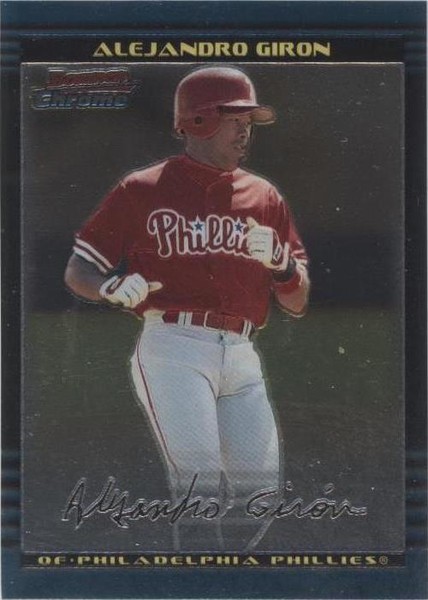 2002 Bowman Chrome - #168 Alejandro Giron (RC) for sale online | eBay