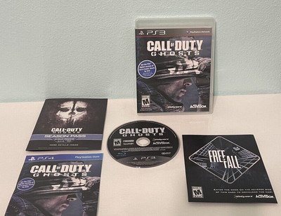 Call of Duty Ghosts PlayStation 3 PS3 Game COD Ghosts Fast Shipping ...