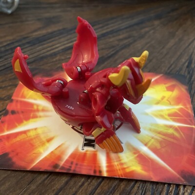 Bakugan Pyrus Helix Dragonoid 740G Red Gundalian Invaders Tc3 | eBay